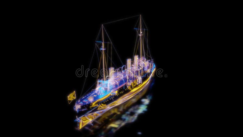 Rendering 3D Animation, VISUAL EFFECTS Oceanic Patrol Ships Model on a ...