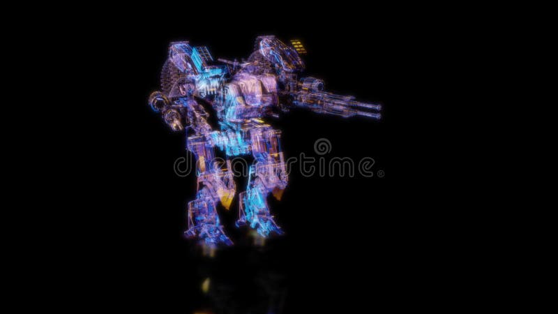 Rendering 3D Animation, VISUAL EFFECTS Sci-fi Transformers Robot Model ...