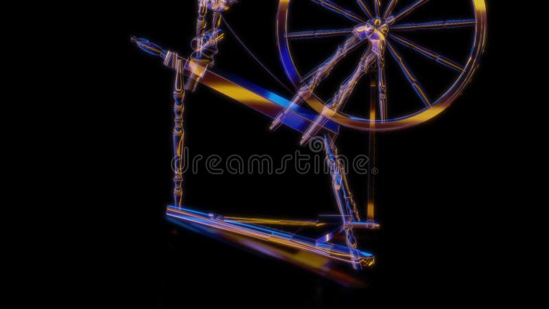Rendering 3D Animation, VISUAL EFFECTS Spinning Wheel 01 Model on a ...