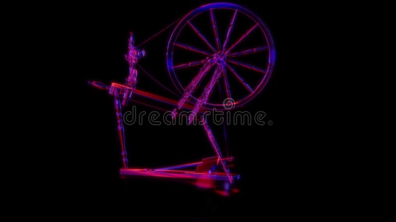 Rendering 3D Animation, VISUAL EFFECTS Spinning Wheel 01 Model on a ...