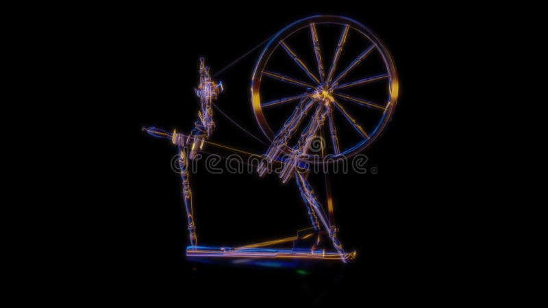 Rendering 3D Animation, VISUAL EFFECTS Spinning Wheel 01 Model on a ...