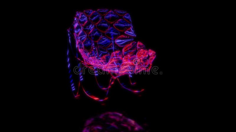 Rendering 3D Animation, VISUAL EFFECTS Turtle Shell Chair Model on a ...