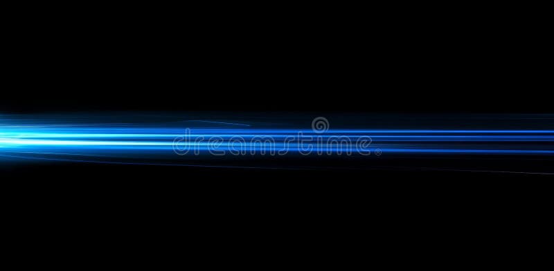 Rendering of 3D Light Ray Beam Speed Lines Moving Across an Abstract ...