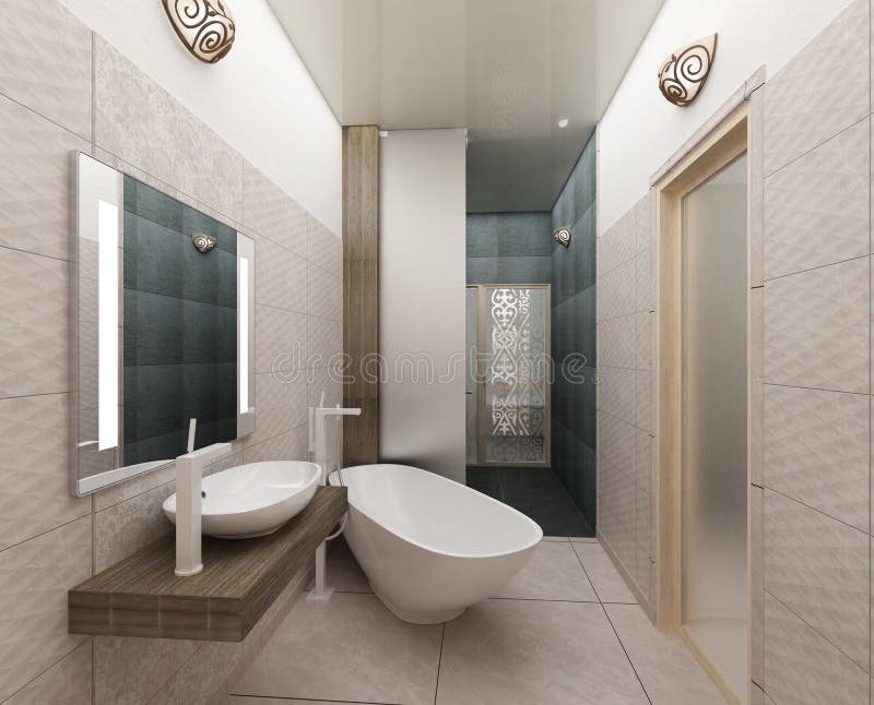 3d Clay Render Modern Interior Stock Illustrations – 386 3d Clay Render ...