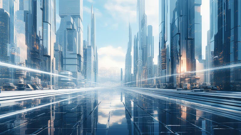 Rendering future texture stock illustration. Illustration of ...