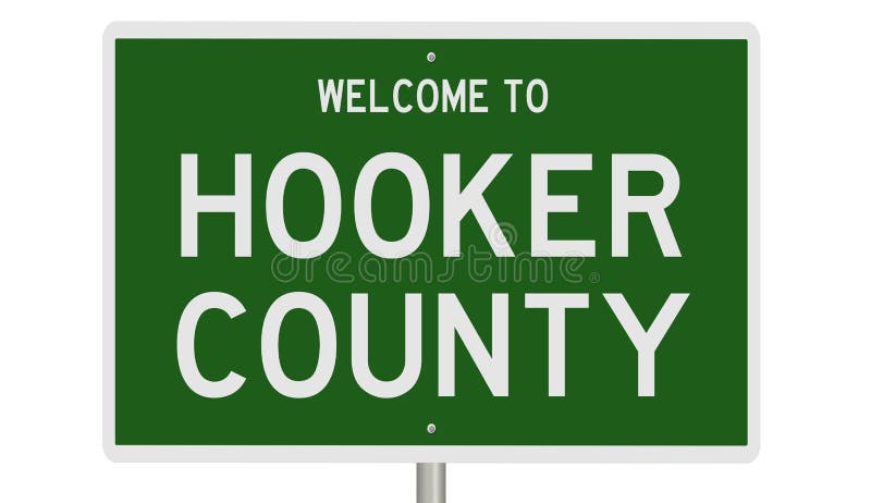 Road sign for County stock illustration. Illustration of america ...