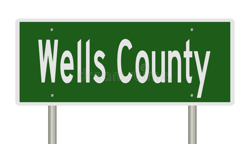 Map of Jim Wells County in Texas Stock Vector - Illustration of compass ...