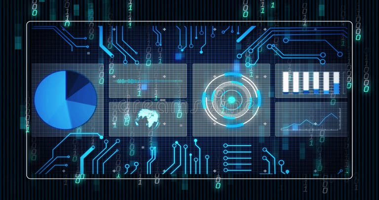 Rendering Grid Showing Pie Chart, World Map, Radar, Bar, Line Charts ...