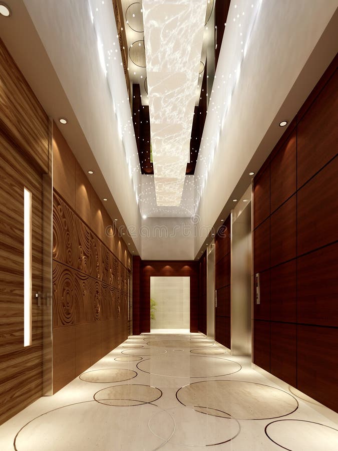 18+ Rendering modern corridor Free Stock Photos - StockFreeImages