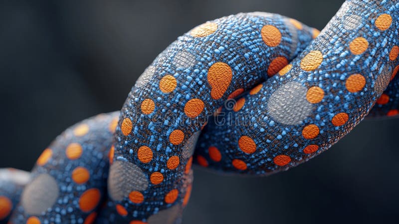 Rendering of Multiple Ropes Intertwined in a Cohesive Partnership ...