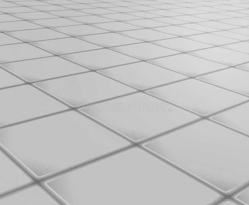 Rendering Reflective Surface or Floor Made of Square Tiles Stock Image ... Rendering Reflective Surface or Floor Made of Square Tiles Stock Image ...