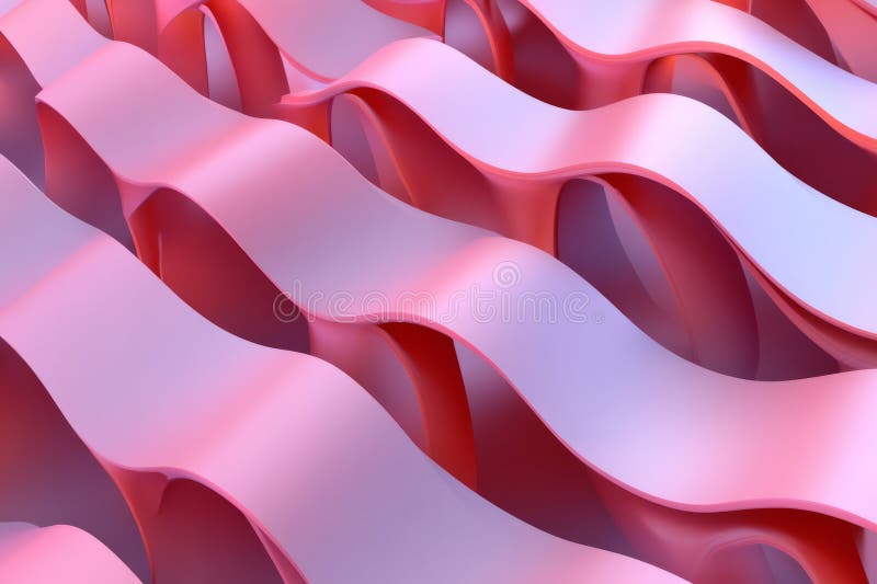 Rendering of Repeated Curves Forming a Smooth, Continuous Wallpaper ...
