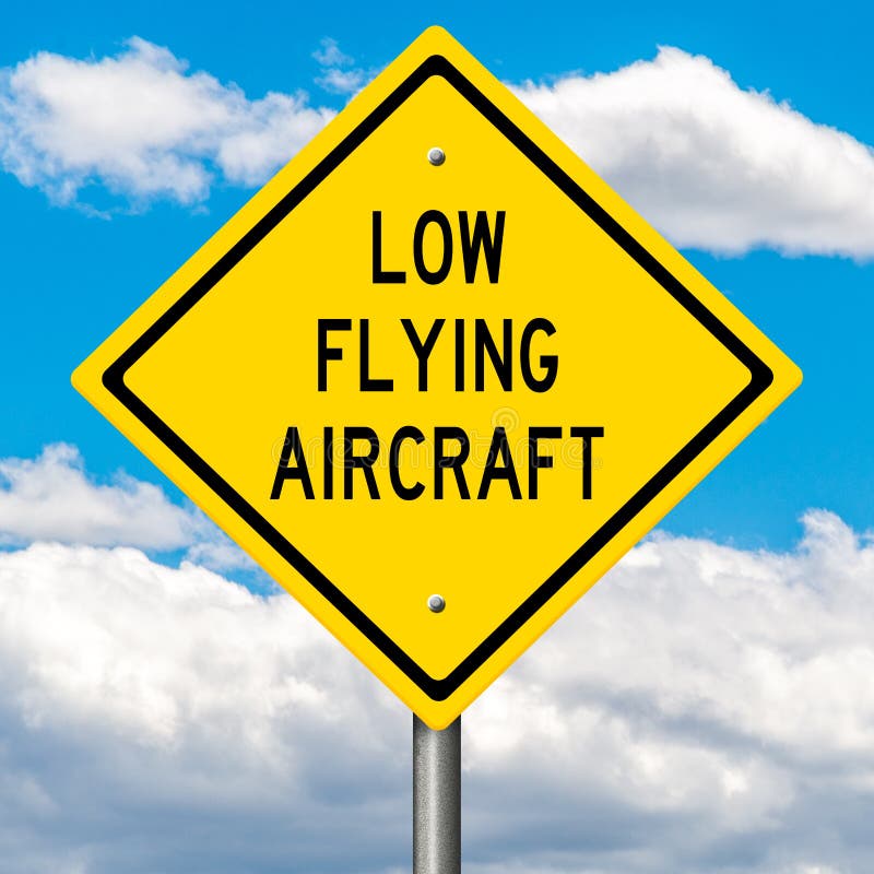 Rendering of a Yellow Highway Sign Stock Illustration - Illustration of ...