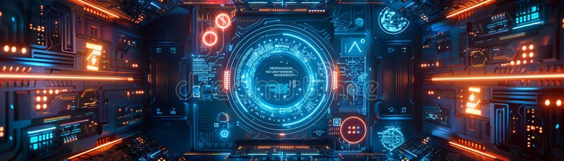 Renderings of Smart Home Interior Theme Top View Highlighting ...