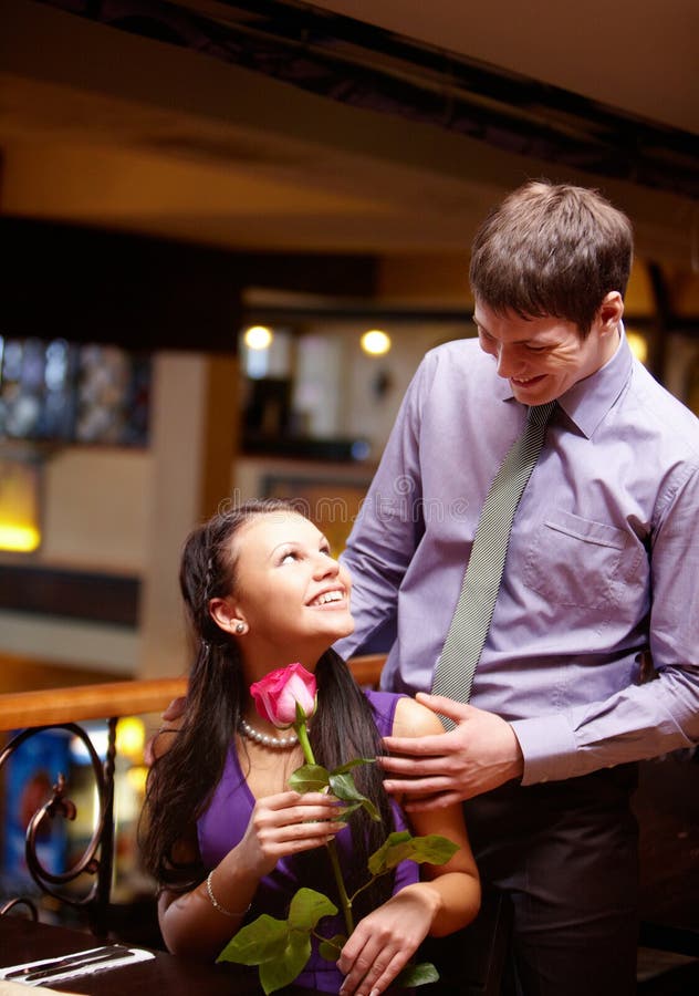 Rendezvous stock photo. Image of couple, love, flower - 14428988
