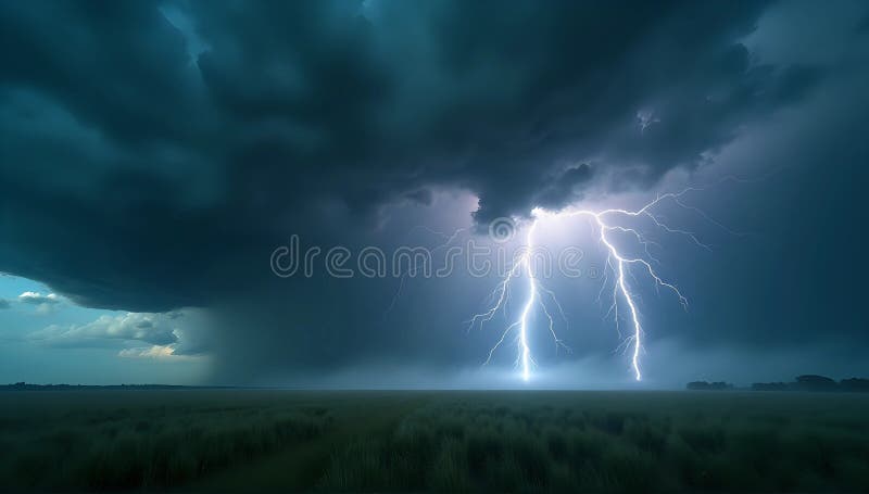 Rending Skies: Arawan S Fury Unleashed upon the Emerald Expanse Stock ...