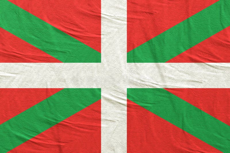 Drapeau Du Pays Basque Illustration 3D Illustration Stock ...