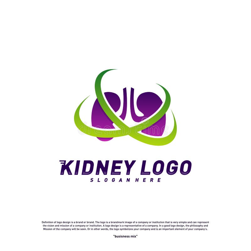 Rene Logo Design Concept Urologia Logo Vector Template Illustrazione ...