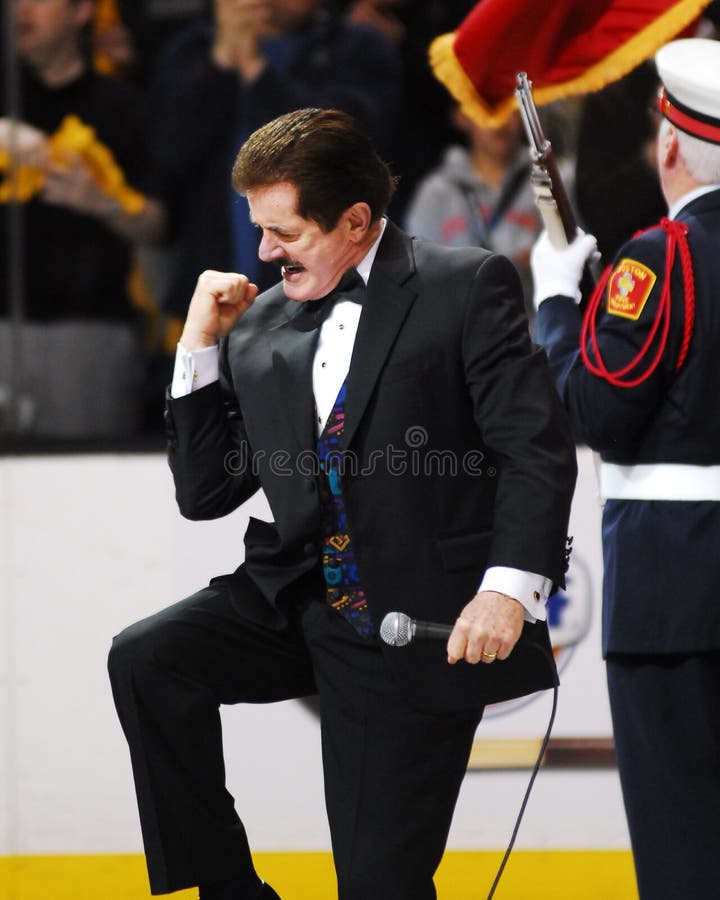 Rene Rancourt Boston Garden Legend Editorial Photo - Image of hockey ...