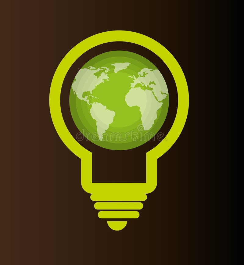 Renewable energy design stock illustration. Illustration of ecology ...