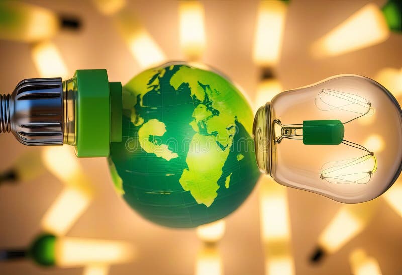 Renewable Energy.Environmental Protection, Renewable Stock Illustration ...