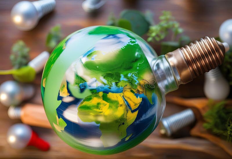 Renewable Energy.Environmental Protection, Renewable Stock Illustration ...