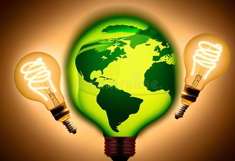 Renewable Energy.Environmental Protection, Renewable Stock Illustration ...