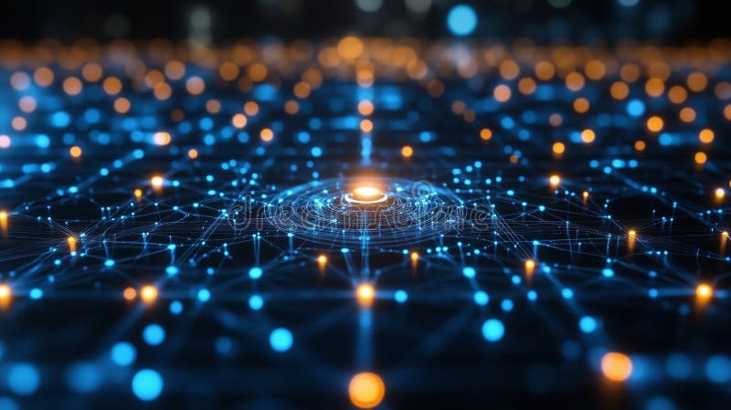 Renewable Energy Grid Simulation. Stock Image - Image of efficiency ...