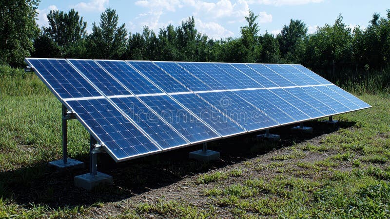 Renewable Energy through Ground-level Solar Panel Installations in ...