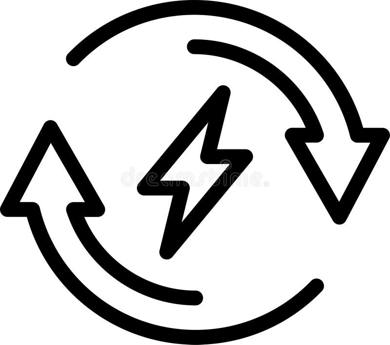 Renewable Energy Icon As Web Template for Your Design Stock Vector ...