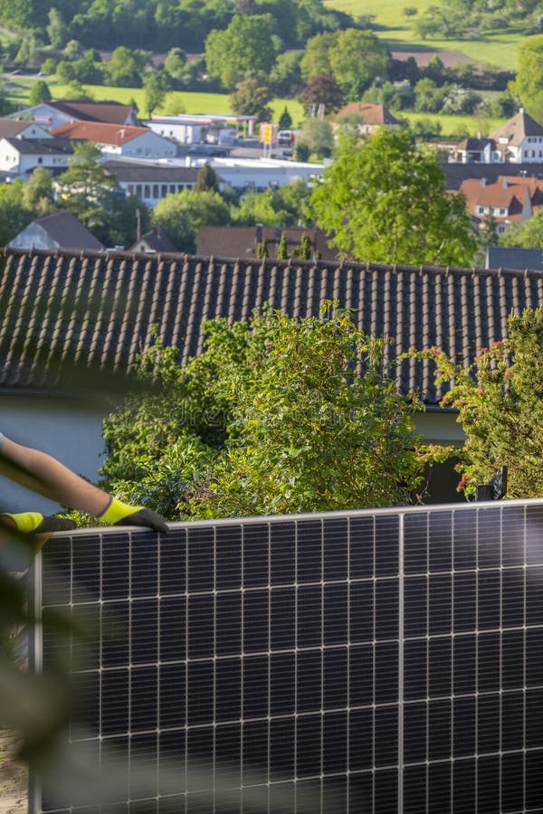 Renewable Energy.Installation of Energy Light Modules in a Private ...