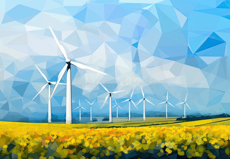 Renewable Energy Llustration Design Stock Illustration - Illustration ...
