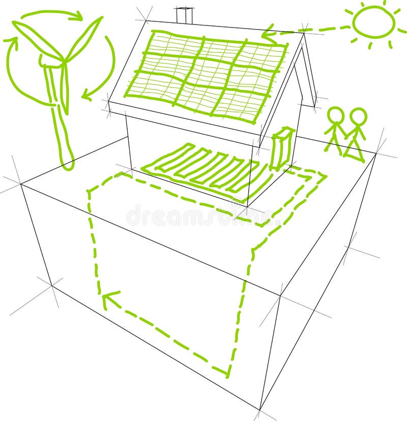 Solar Panel Drawing Stock Illustrations – 6,084 Solar Panel Drawing ...