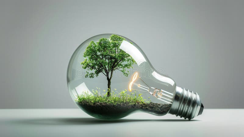 Renewable Energy Sources Advertising Concept Stock Photo - Image of ...