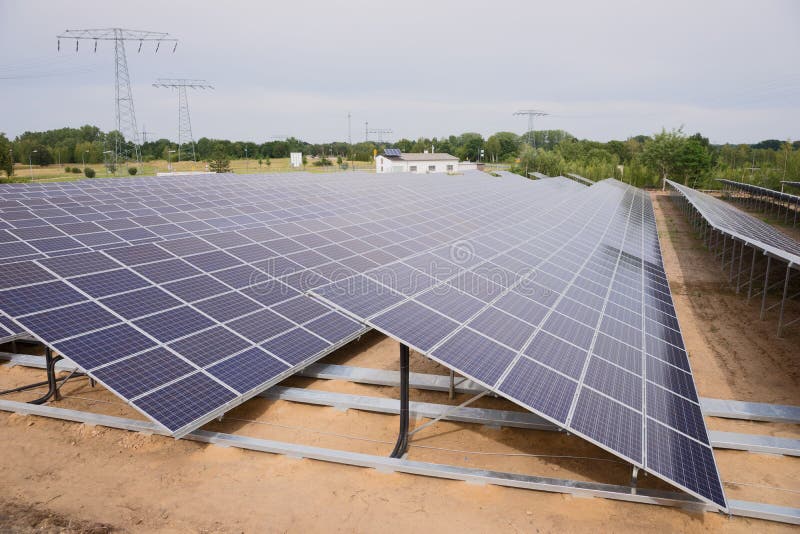 Renewable Energy, Sun Panel Stock Image - Image of electricity, clean ...