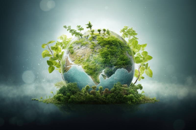 Renewable Energy. World Green Energy Concept Stock Image - Image of ...