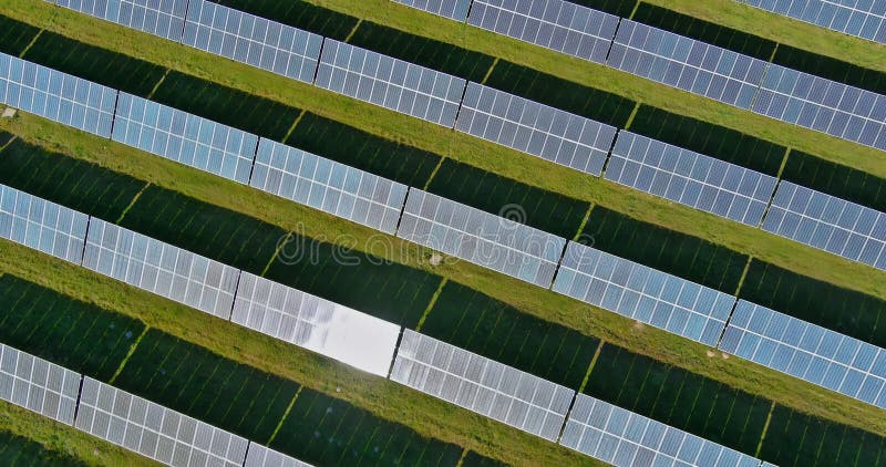Renewable Green Energy Source Solar Cell Panels As an Alternative ...