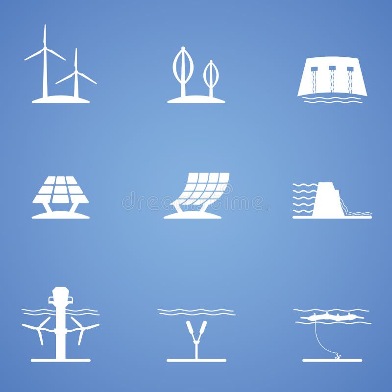 Renewable icon part stock vector. Illustration of recycle - 66382471