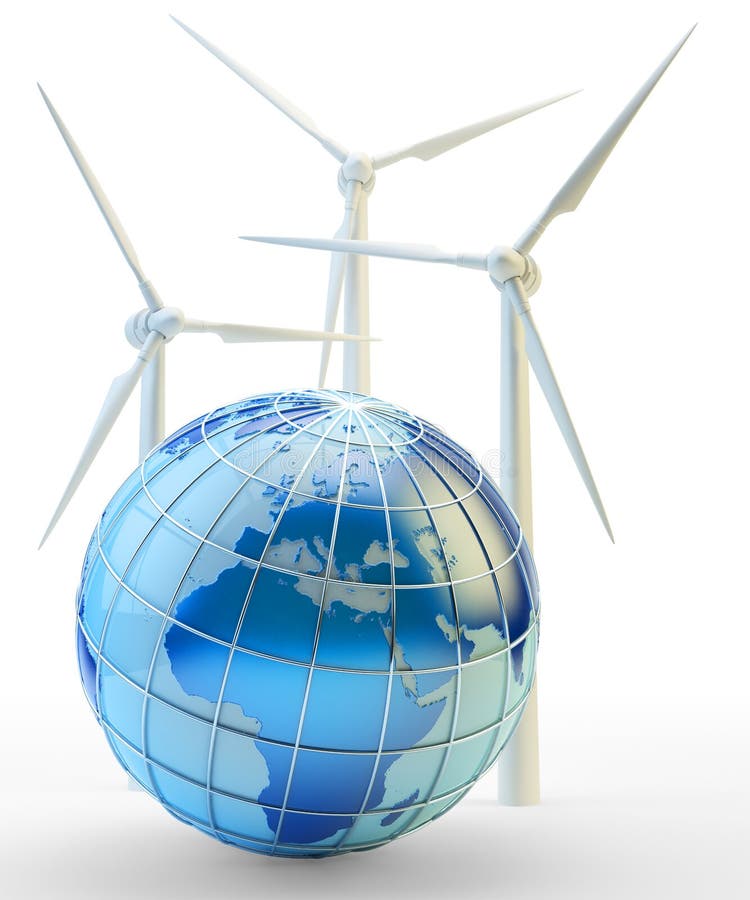 Renewable Power and Energy Generation Concept Stock Photo - Image of ...