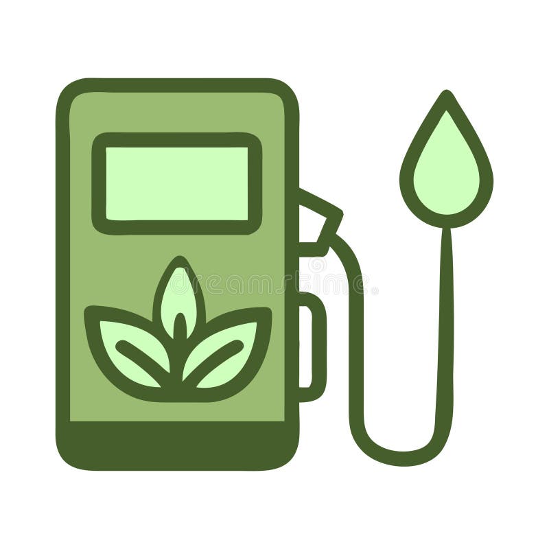 Renewable Resources Biofuel Pump Icon Stock Vector - Illustration of ...
