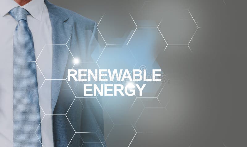 Business Representative Solving Problems of Renewable Energy Stock ...