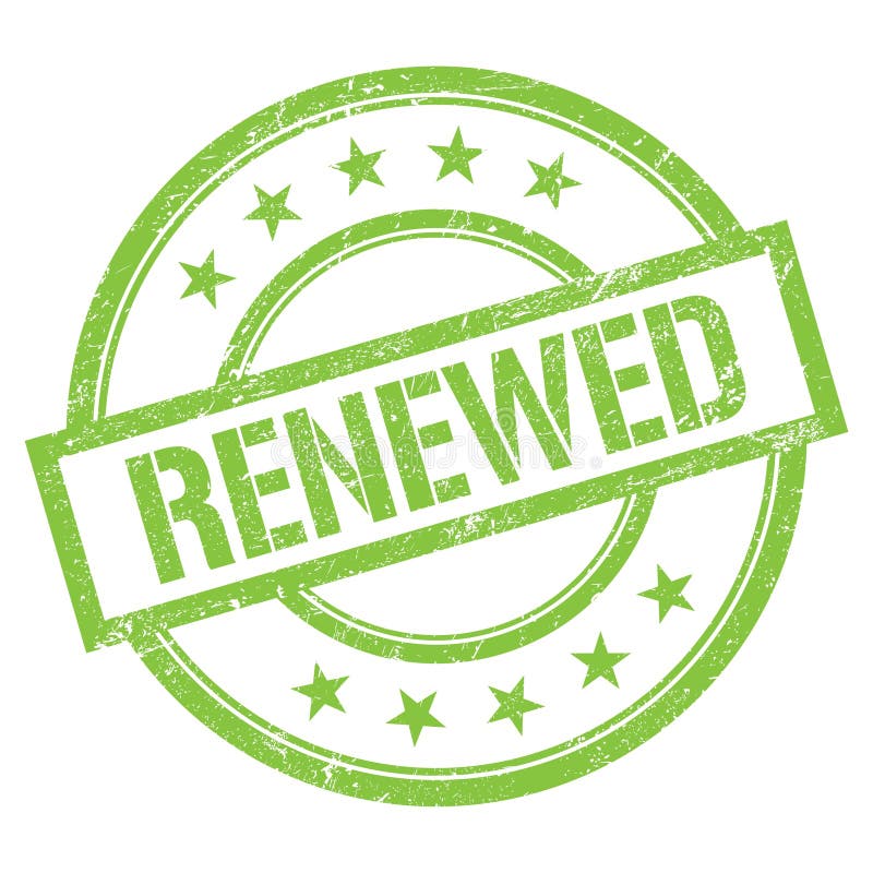 Renewed Stamp Stock Illustrations – 391 Renewed Stamp Stock ...