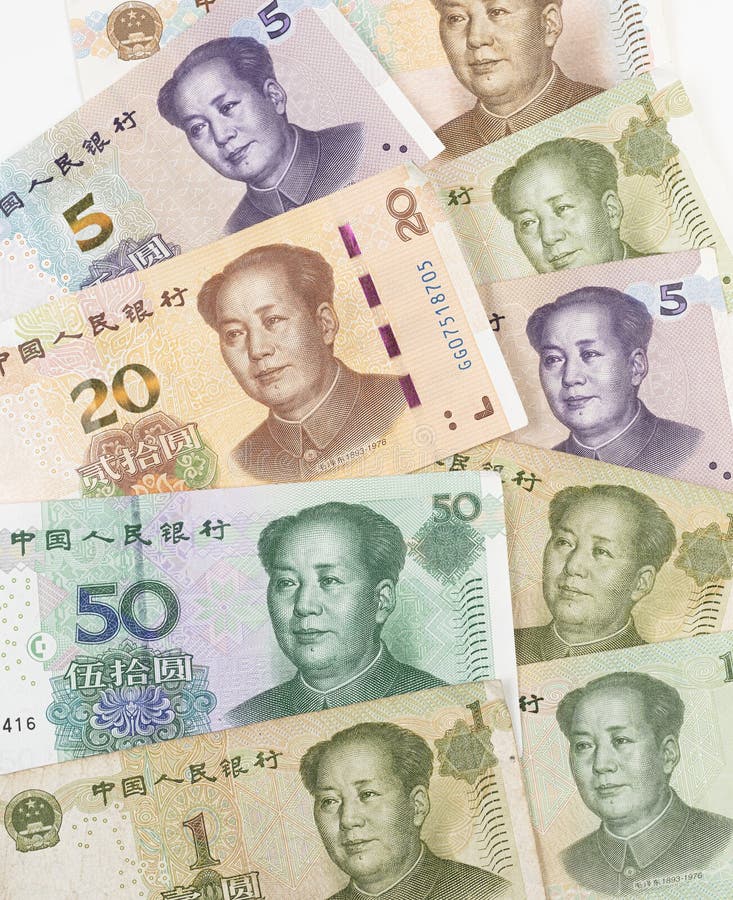 Renminbi banknotes editorial stock photo. Image of political - 358944963