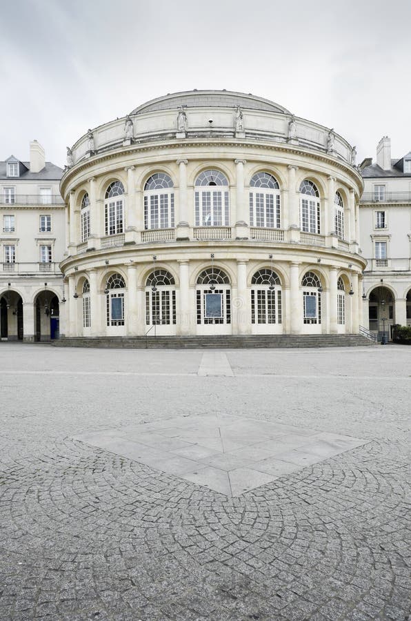 Rennes Opera House stock photo. Image of brittany, dome - 27832426