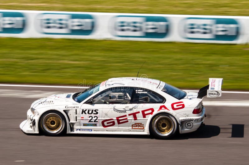 Rennwagen BMWs M3 redaktionelles stockfoto. Bild von herausforderung ...