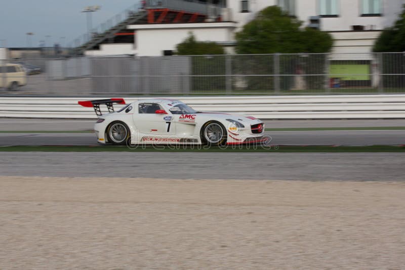 RENNWAGEN MERCEDES SLM AGM GT3 Redaktionelles Stockfoto - Bild von welt ...