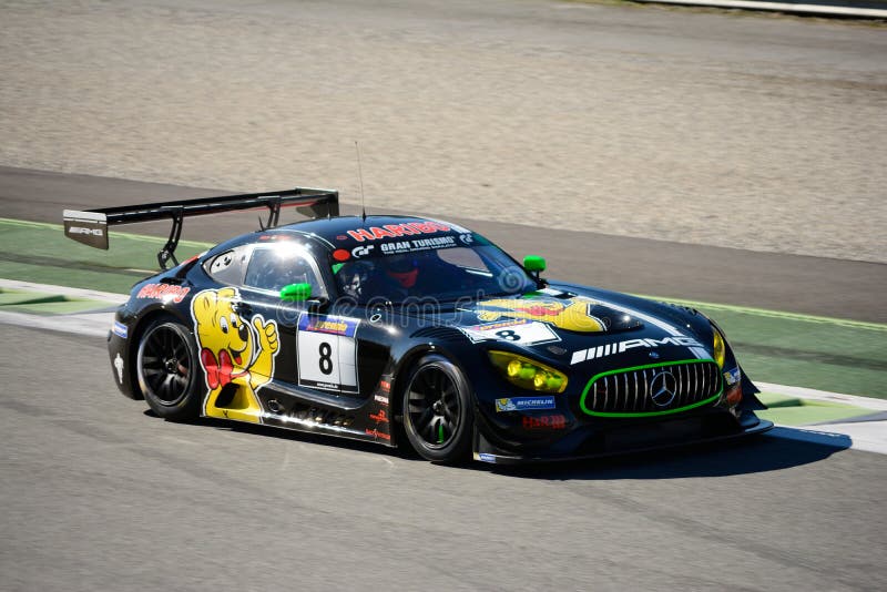 Rennwagen Mercedess AMG GT3 in Monza Redaktionelles Stockfotografie ...