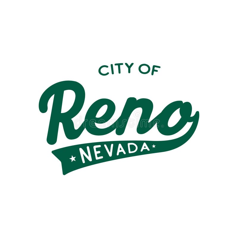 Reno Sign Stock Illustrations – 257 Reno Sign Stock Illustrations ...