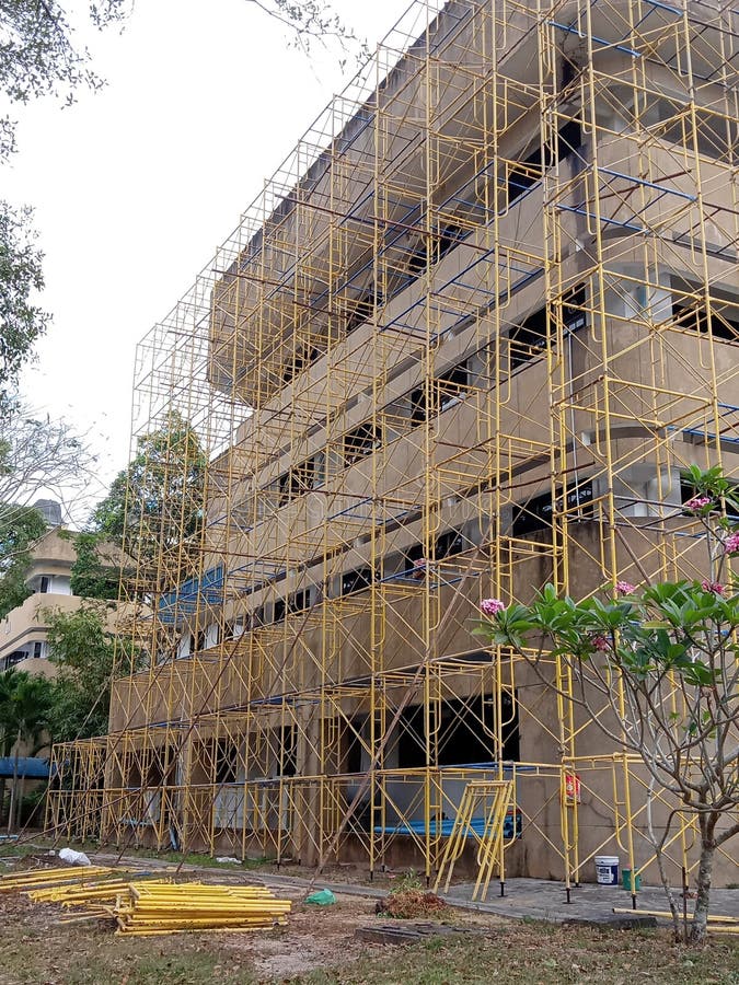 Renovate Building Construction Stock Photo - Image of fixing ...