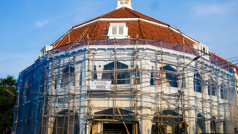 Renovated Building editorial photography. Image of place - 268438872